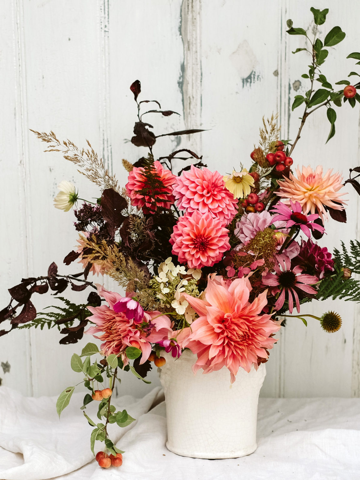 Blumenarrangements Aus Dem Eigenen Garten Jora Dahl